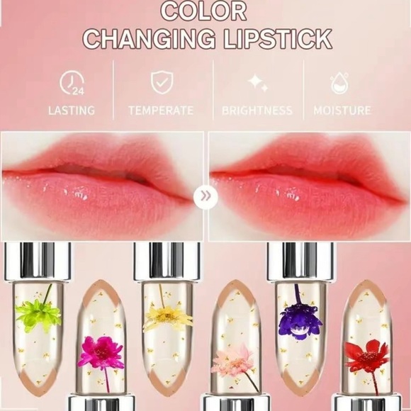 Makeup | Nib One Color Changing Flower Lipstick | Poshmark